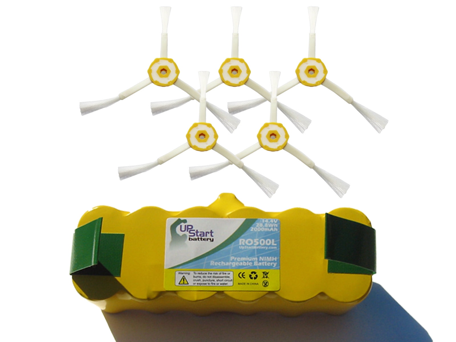 iRobot Roomba 595 Pet Series Battery and 3-Arm Side Brush - Kit ...