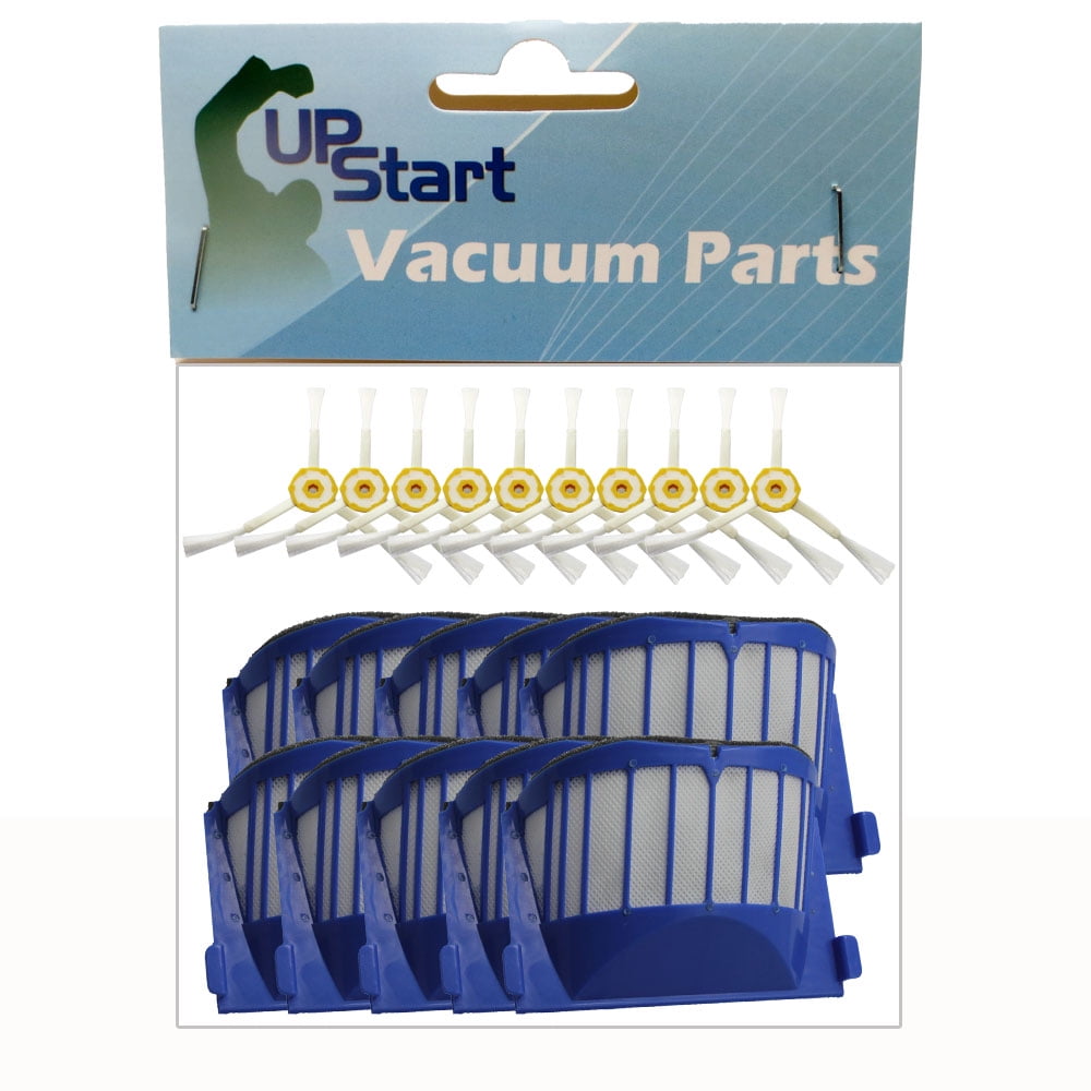 iRobot Roomba 595 Pet Series Filters and Side Brushes - Kit Includes 10 ...
