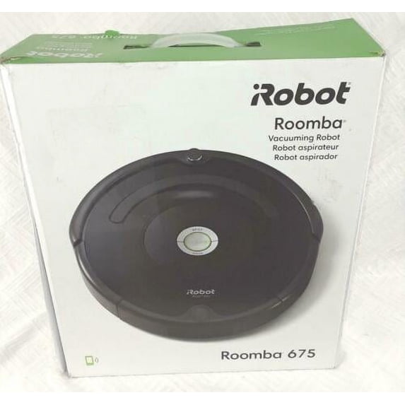 iRobot Roomba 675 Automatic Wi-Fi Connected Robot Vacuum for Carpets ...