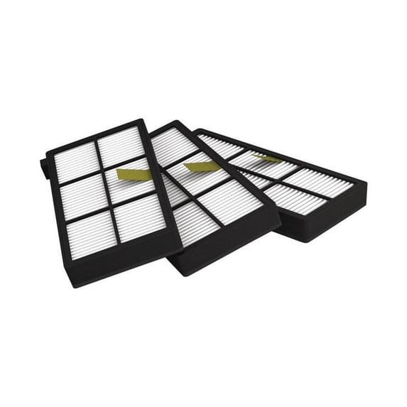 iRobot HEPA Replacement Vacuum Filter for Roomba 800 Series - 3 Pack ...