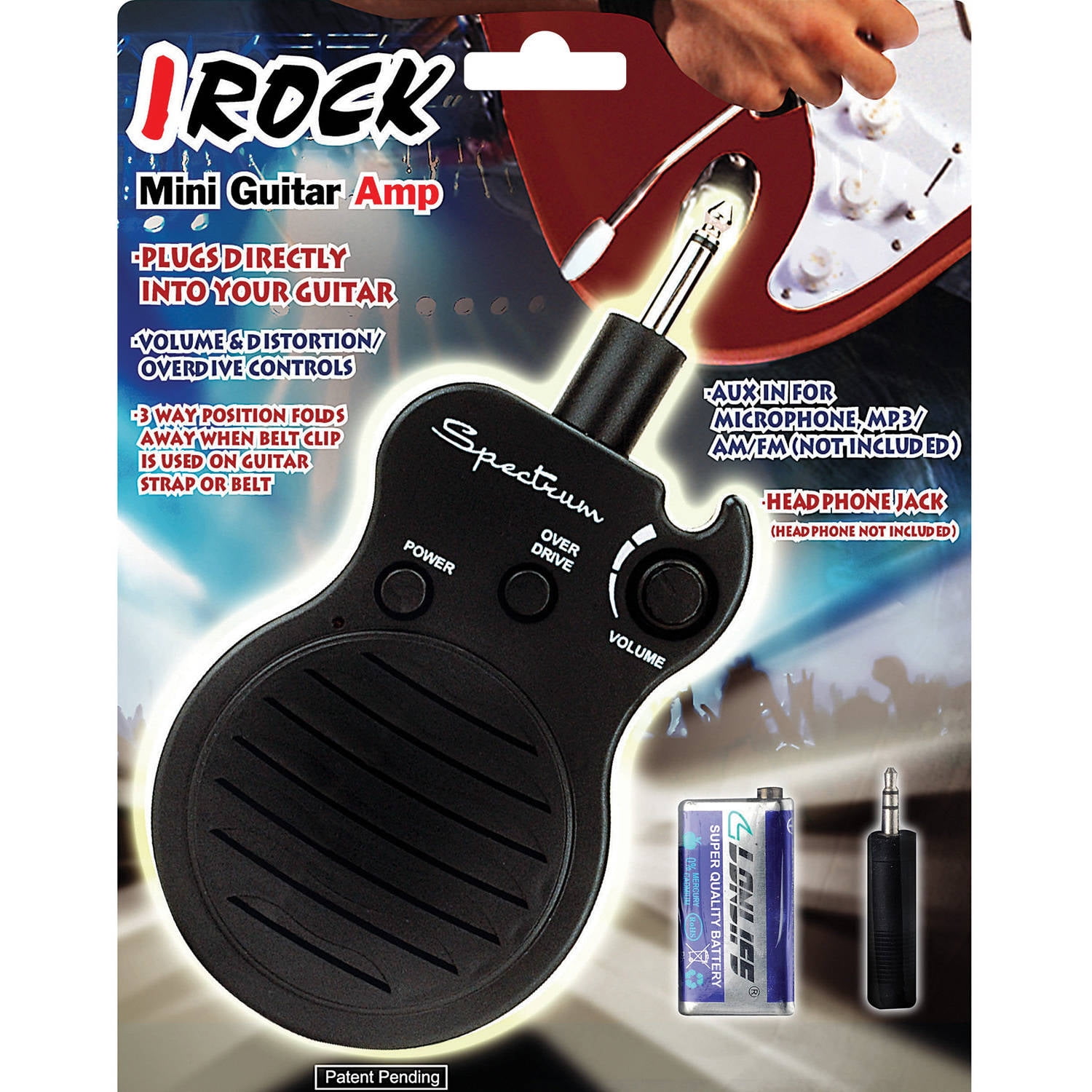 iRock AIL M101B Portable Mini Amp - Walmart.com