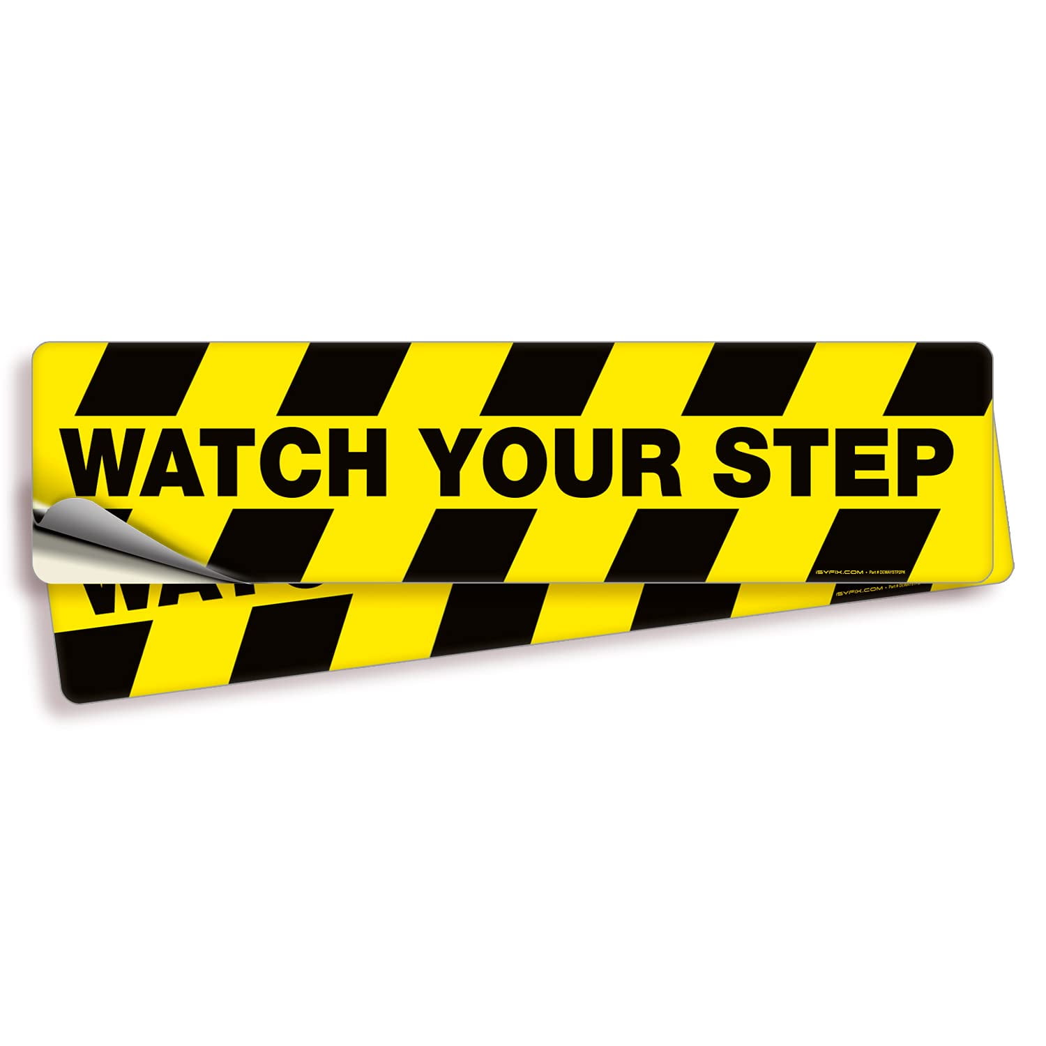 iSIFIX Watch Your Step Floor Decals Stickers, Laminated Anti-Slip, 2 ...