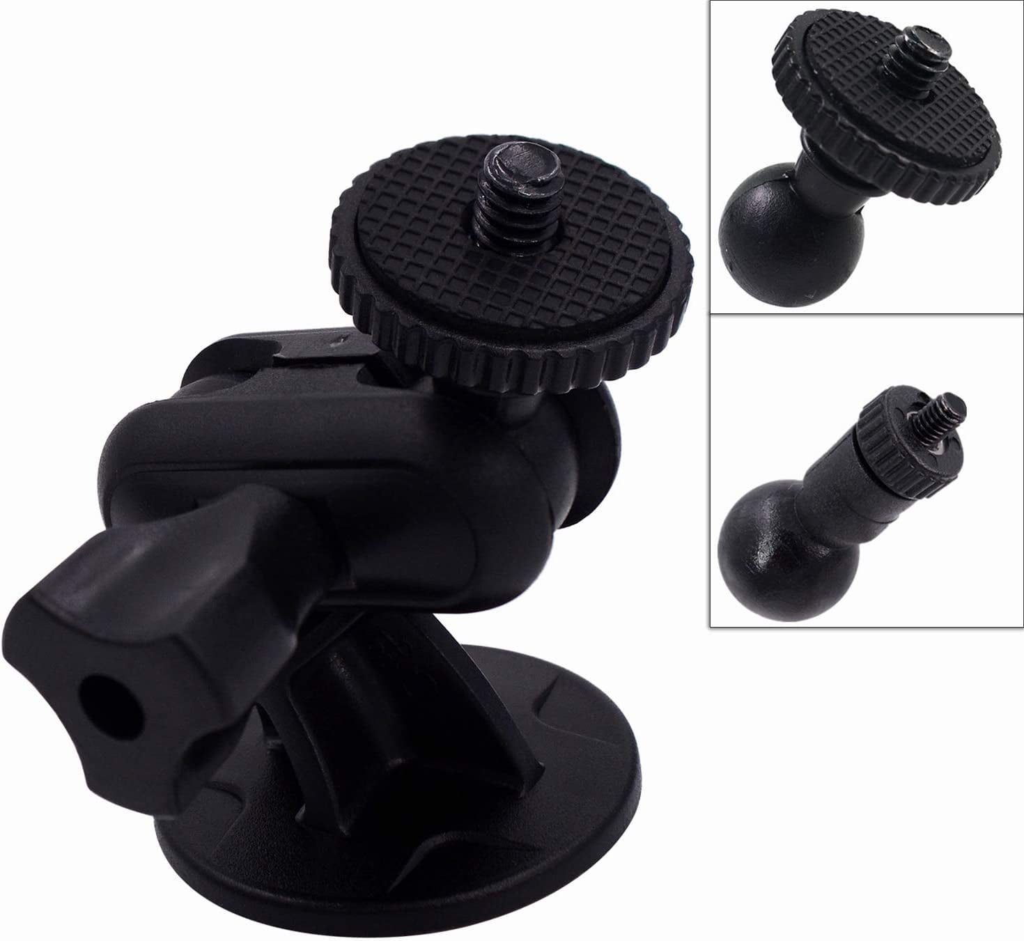 iSaddle CH01C 1/4" Thread Camera Mount Holder Mini Adhesive 16mm Base ...