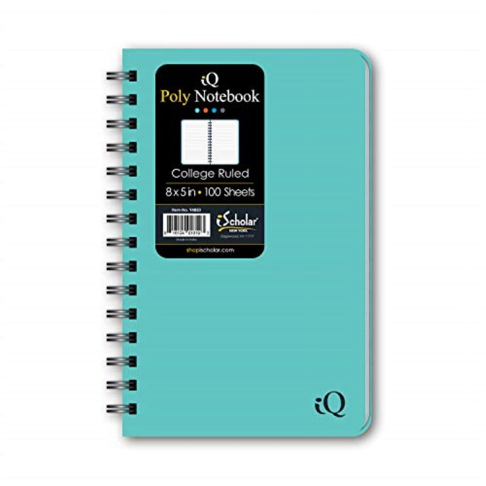 iScholar Poly Memo Book, College Ruled, Writing Notebook and Sketch ...