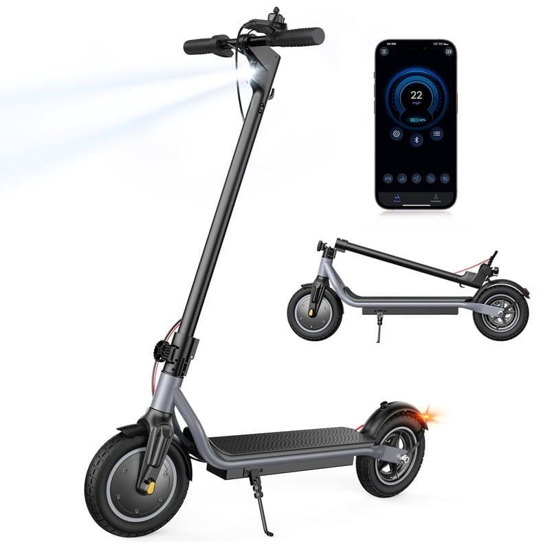 iScooter Electric Scooter for Adult, 500W Motor, 23 Miles Long Range ...