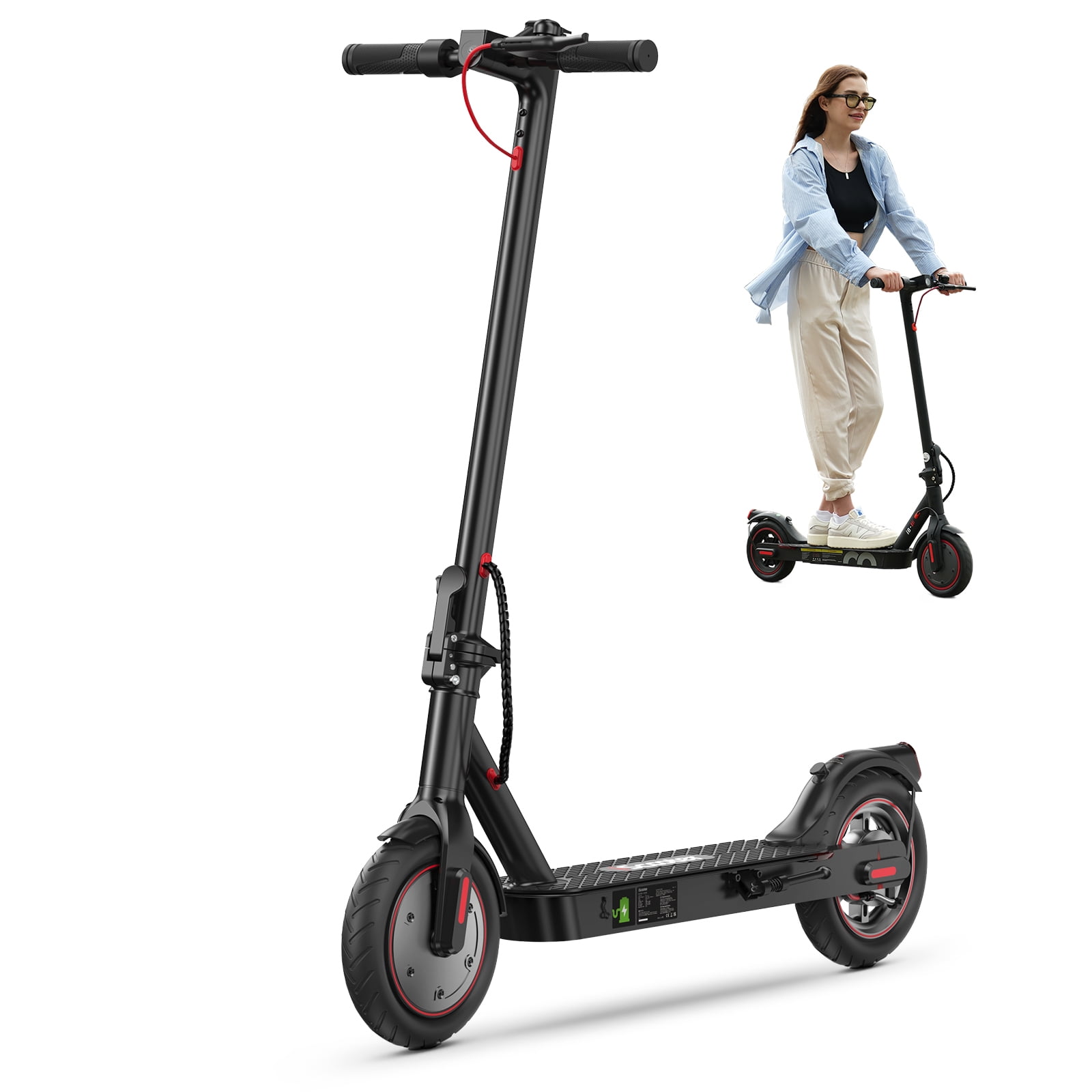 GOTRAX Rival Adult Commuting Electric Scooters, Max Load 220lbs ...