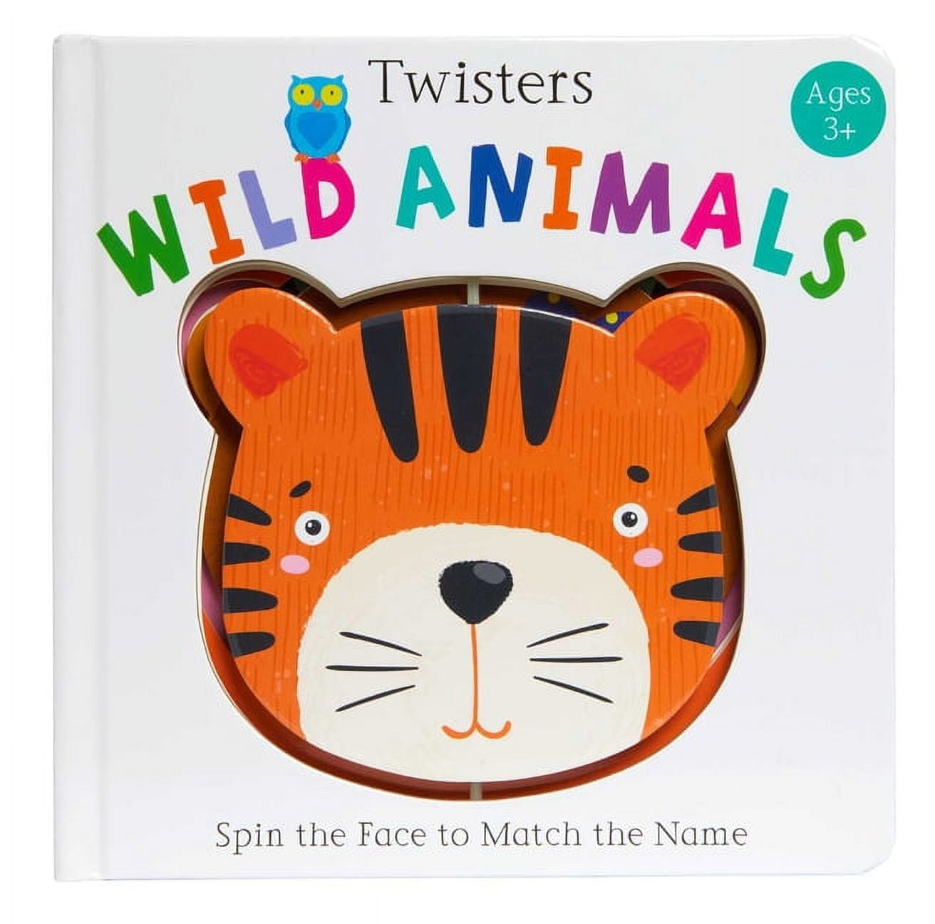 Iseek Twisters: Wild Animals, (Board Book) - Walmart Business Supplies
