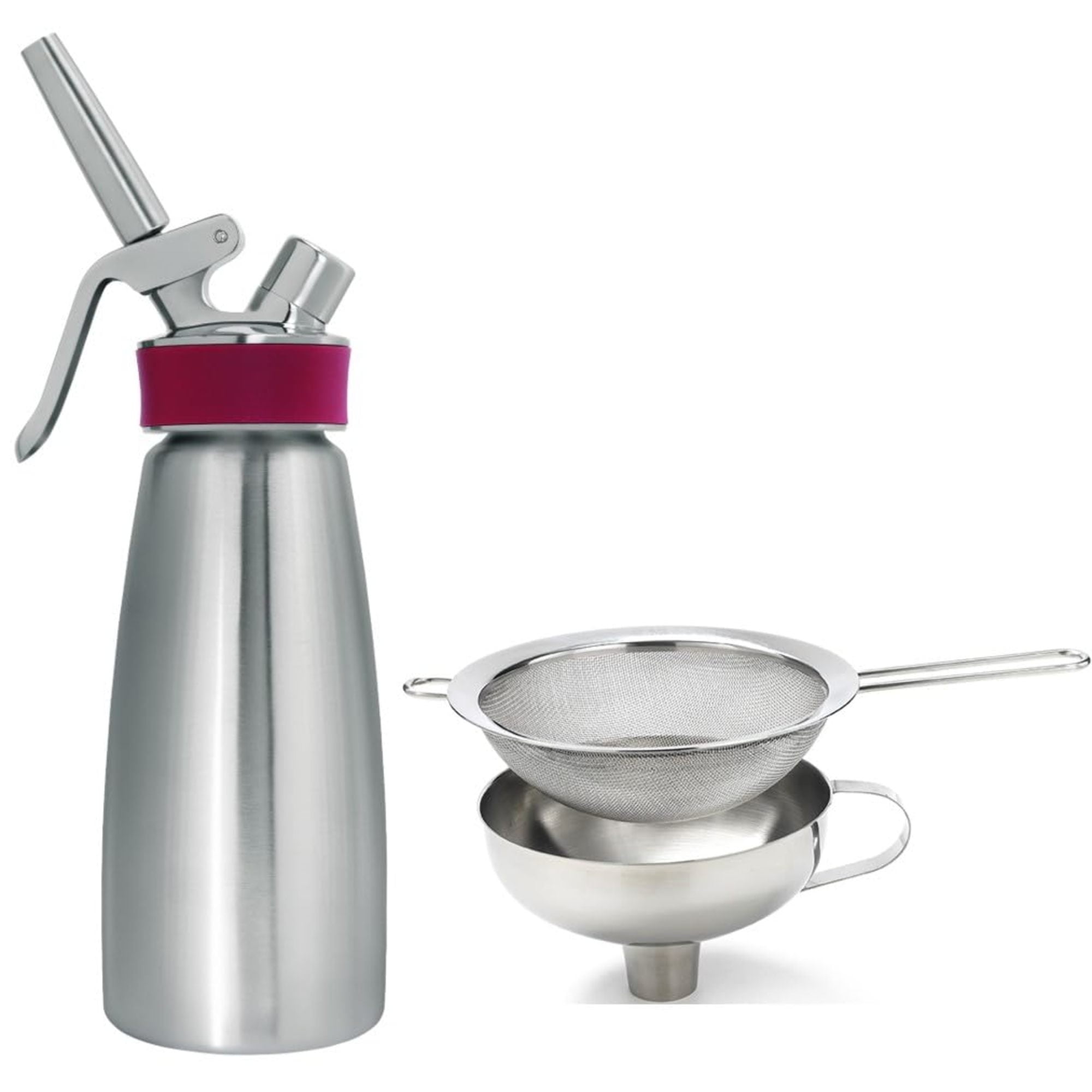 iSi Gourmet Whip Professional Whipped Cream Dispenser - 1 Pint with ...