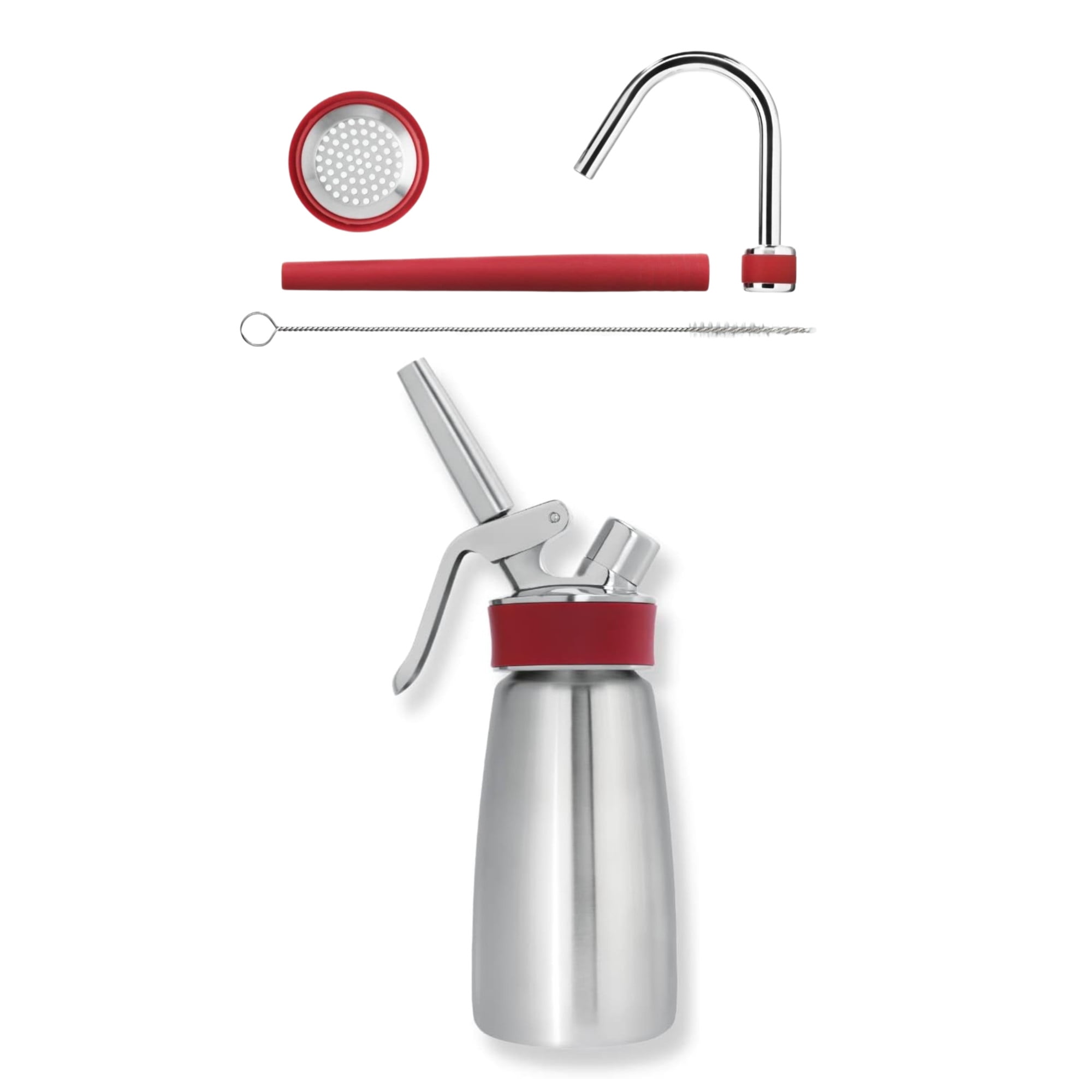iSi North America Gourmet Whip Cream Dispenser - 1/2 Pint, Professional ...