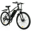 Gocio 500W Electric Bike 26" Electric Bicycle for Adults Max 19.8mph Cruise Control System Ebike ...