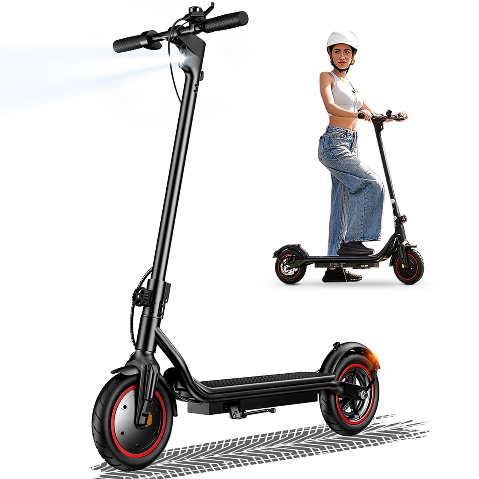 iSinwheel Electric Scooters for Adults, Up To 19 Mph 21 Miles Range ...