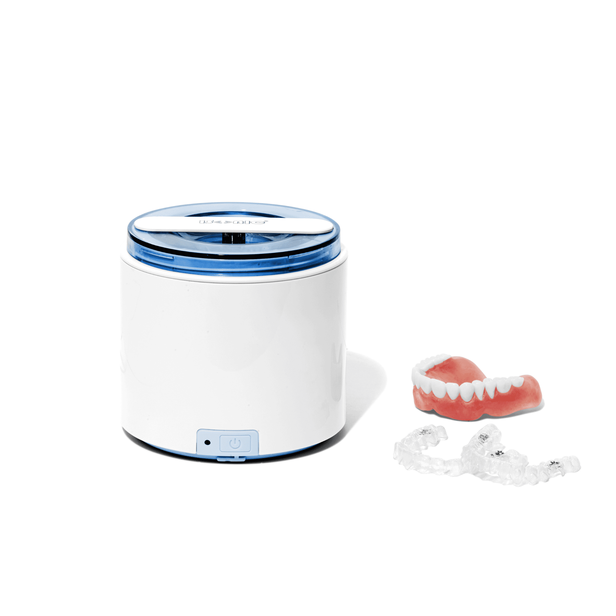 iSonic DS180 Portable Ultrasonic Denture, Aligner & Retainer Cleaner ...