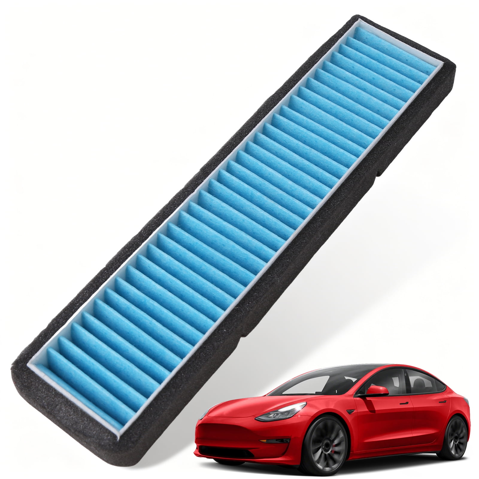 iSpchen 2-Piece External Cabin Air Filters ‌for‌ Model 3 2019 ...