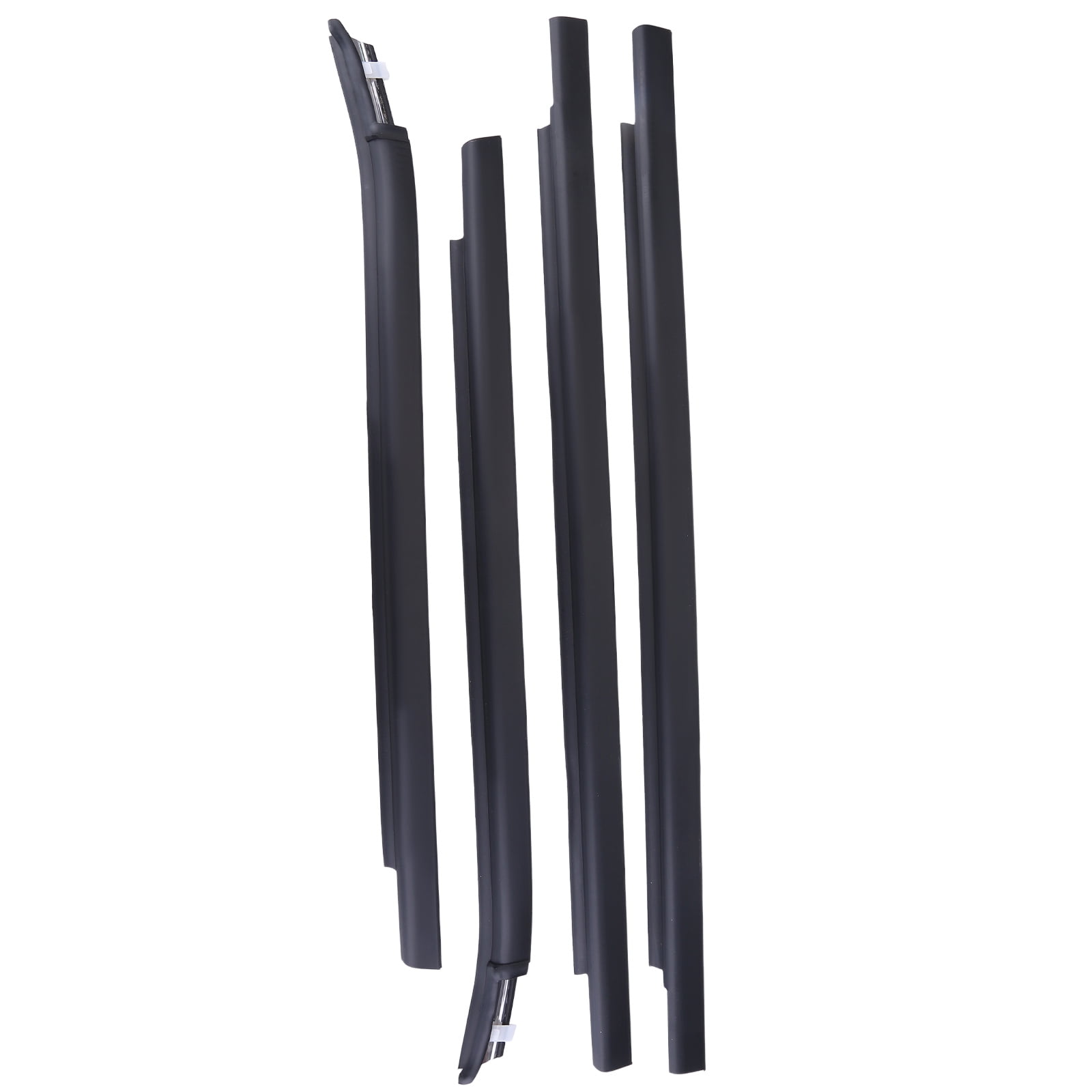 iSpchen 4Pcs Door Window Molding Trim Car Outside Door Window Seal Belt ...