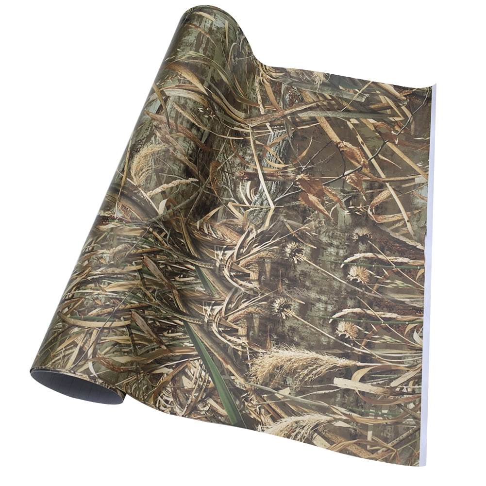 iSpchen Camouflage Vinyl Wrap Film Sticker Jungle Camo Bubble Free Car ...