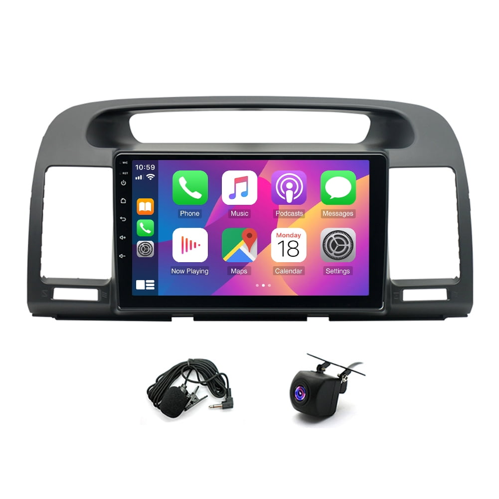 iSpchen Car Stereo Radio 4+64G for Toyota Camry 2000-2006 Built-in ...