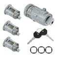 iSpchen Complete Ignition & Door Lock Cylinder Key Set ‌for‌ Jeep ...