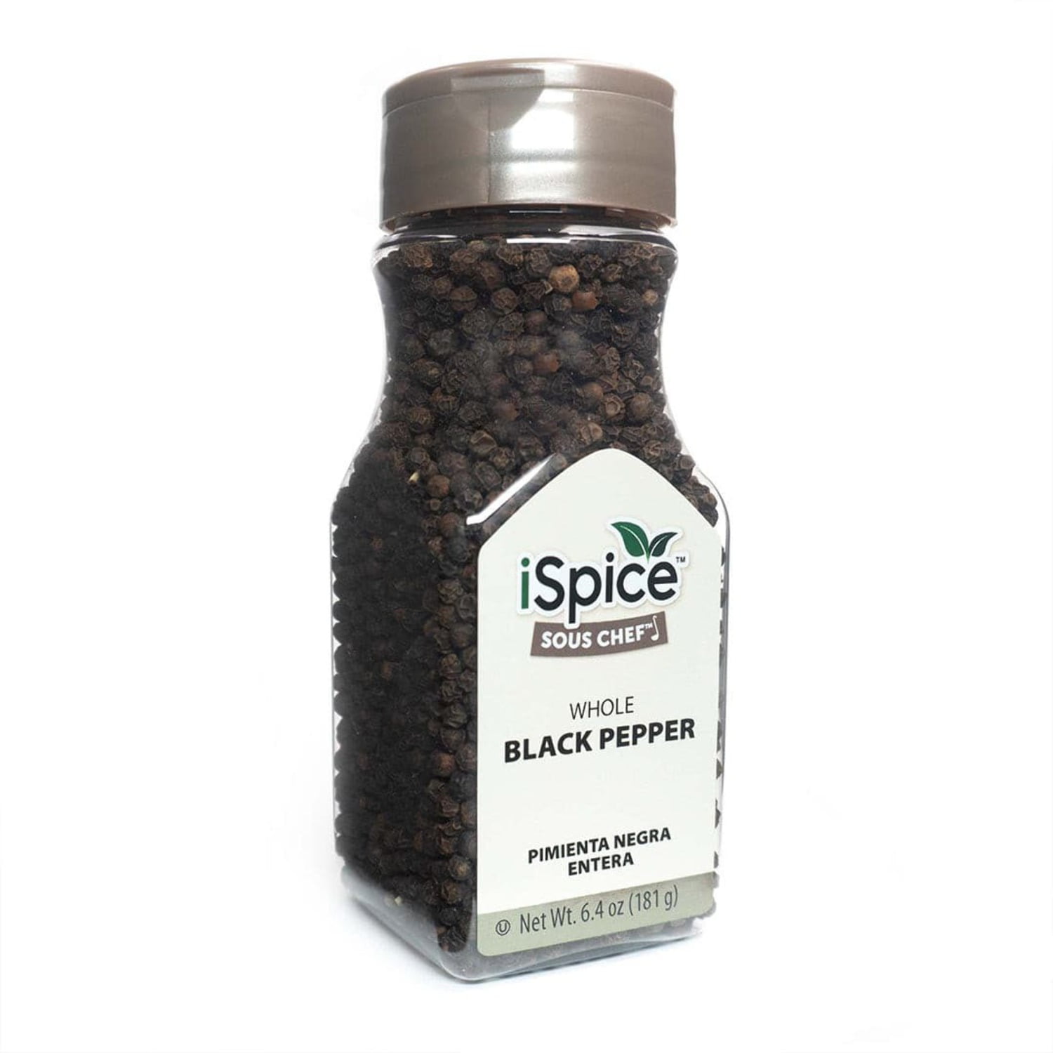 iSpice | Black Pepper Whole | 6.4 oz | Gourmet Spice | Kosher | Halal ...