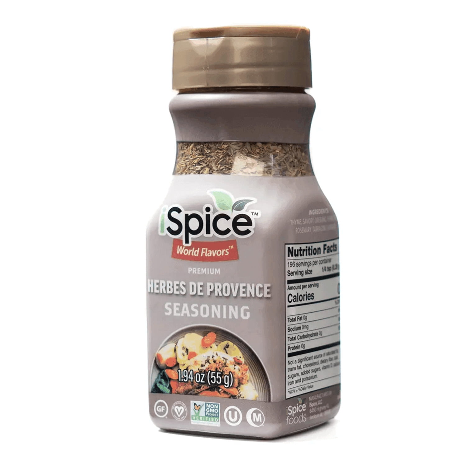 iSpice | Herbes De Provence Seasoning | 1.94 oz | Mixed Spice Seasoning ...