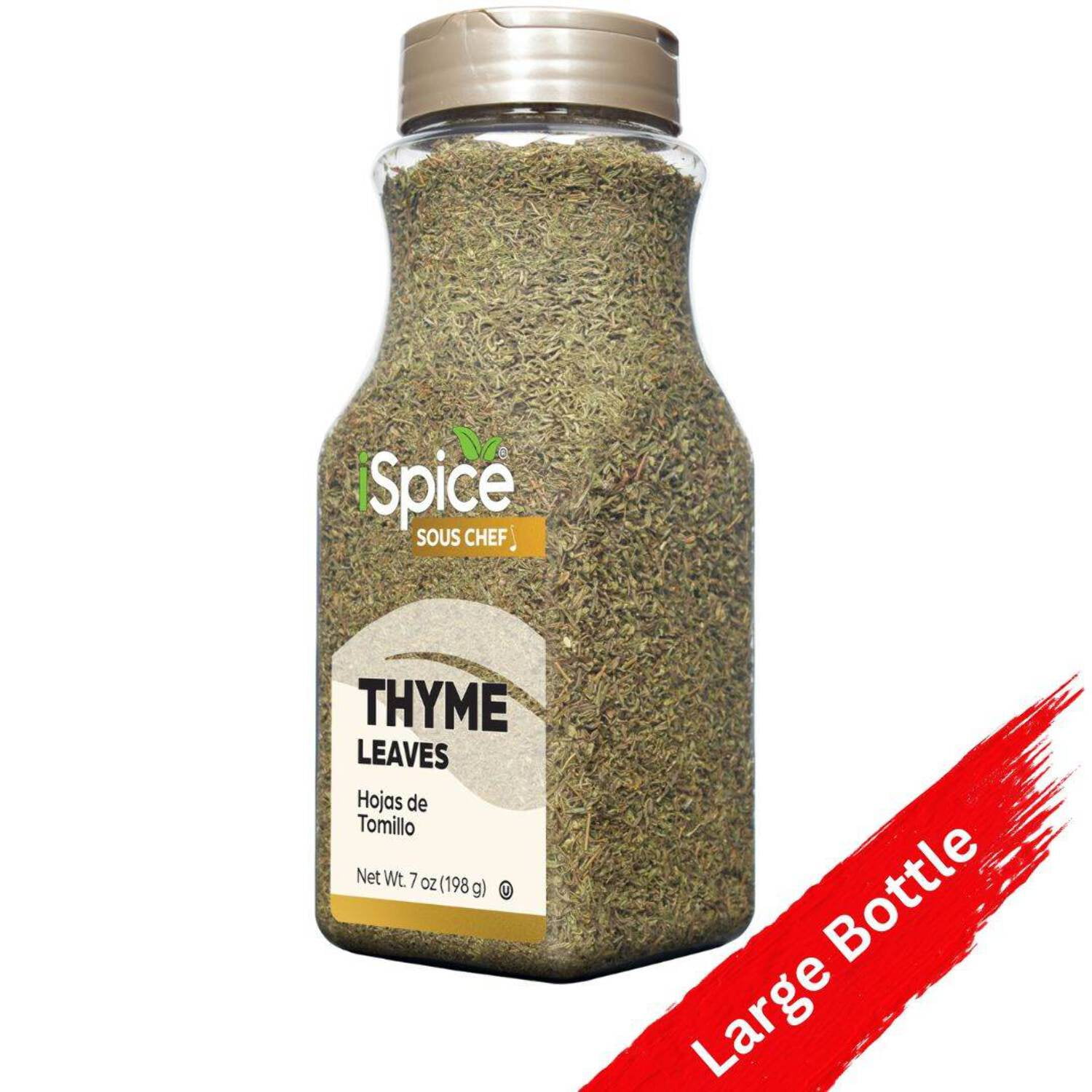 iSpice Thyme Leaves, 7 oz Bulk Size, Dried Herb with Savory Aroma ...