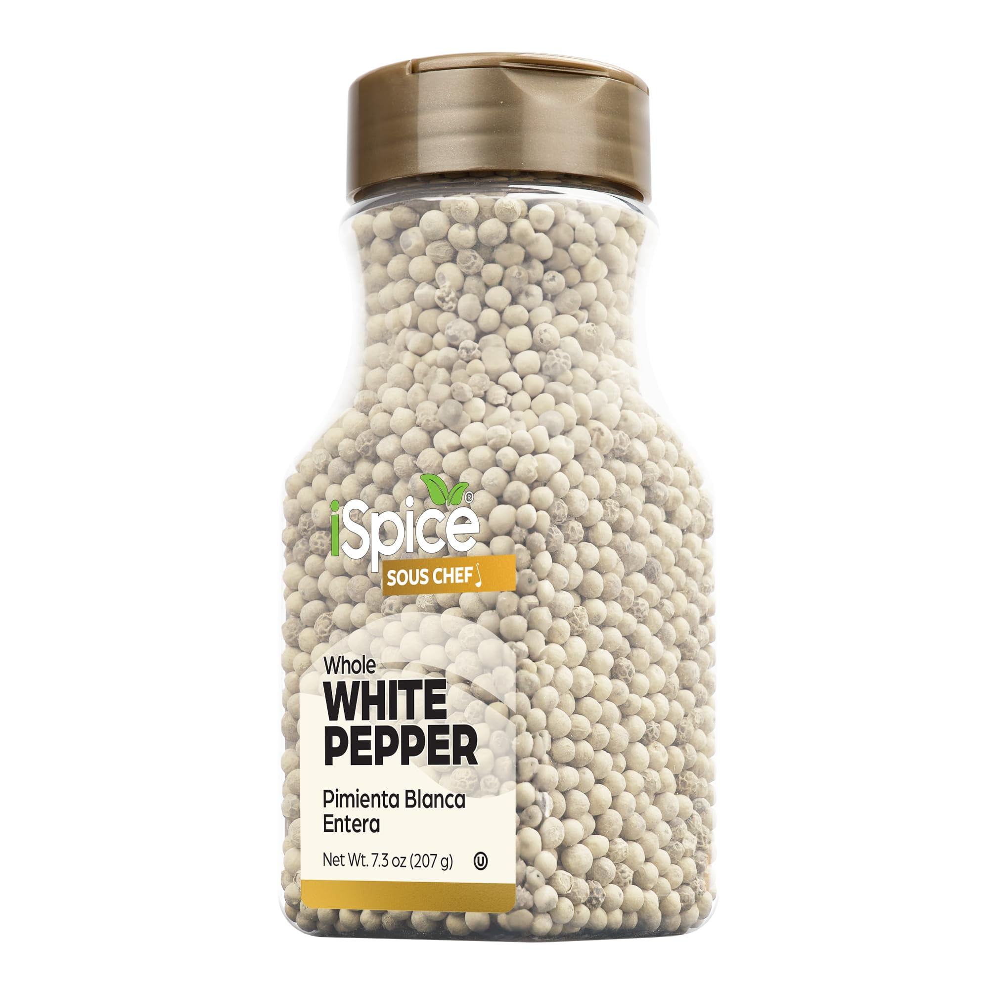 iSpice Whole White Peppers XEF1 Spices and Seasonings for Cooking, 7 ...