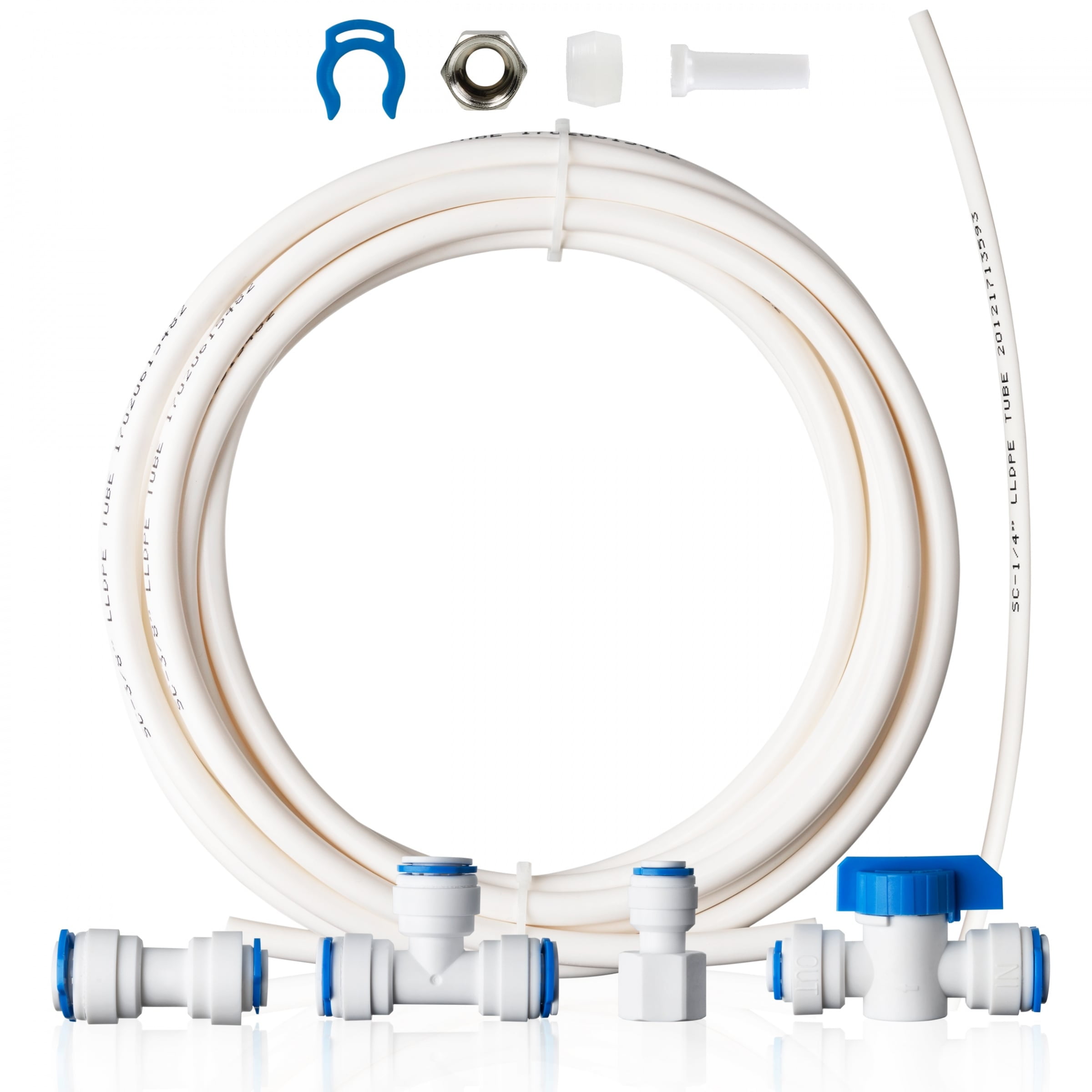 iSpring ICEK3 20 feet 3/8" Water Line Splitter and Reverse Osmosis ...
