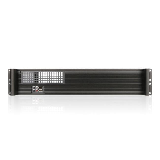 iStarUSA 2U Compact Rackmount microATX Chassis - Black - Walmart.com