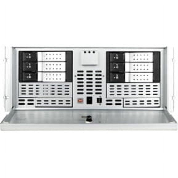 4U Compact Stylish 6x3.5" Trayless Hotswap Rackmount Chassis - Walmart.com