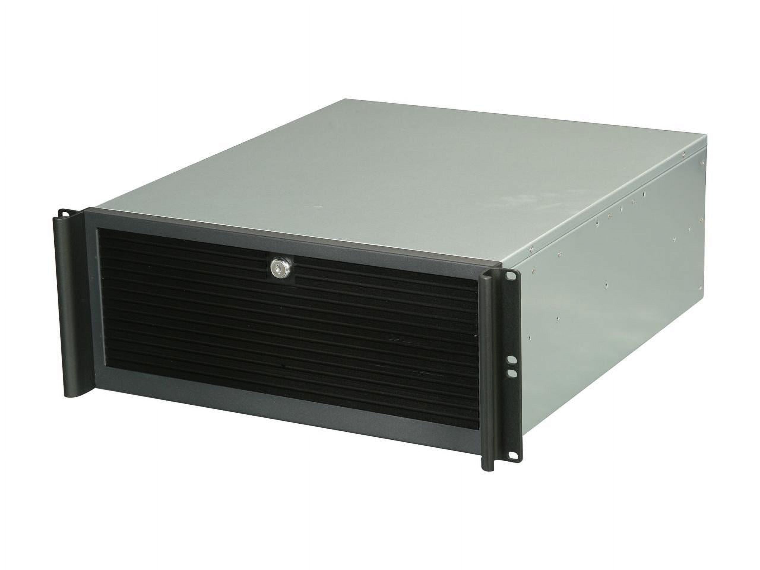 iStarUSA D416-5DE1BK Aluminum / Steel 4U Rackmount Compact Stylish ...