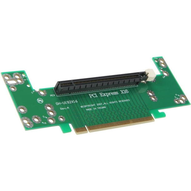 iStarUSA DD-666-2U-M 2U PCIe x16 to PCIe x16 Riser Card Middle Position ...