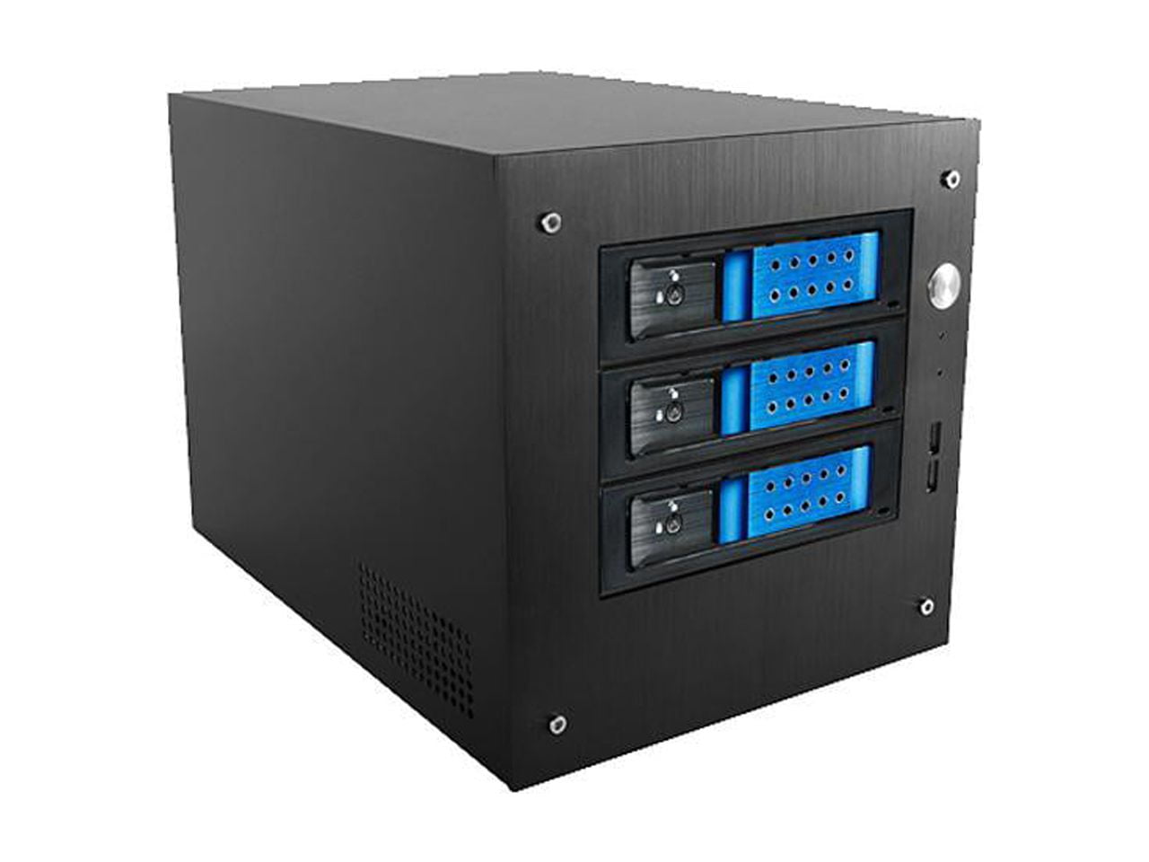 iStarUSA S-35-3DE1BK Black Aluminum / Steel Tower Compact Stylish 3x 3. ...