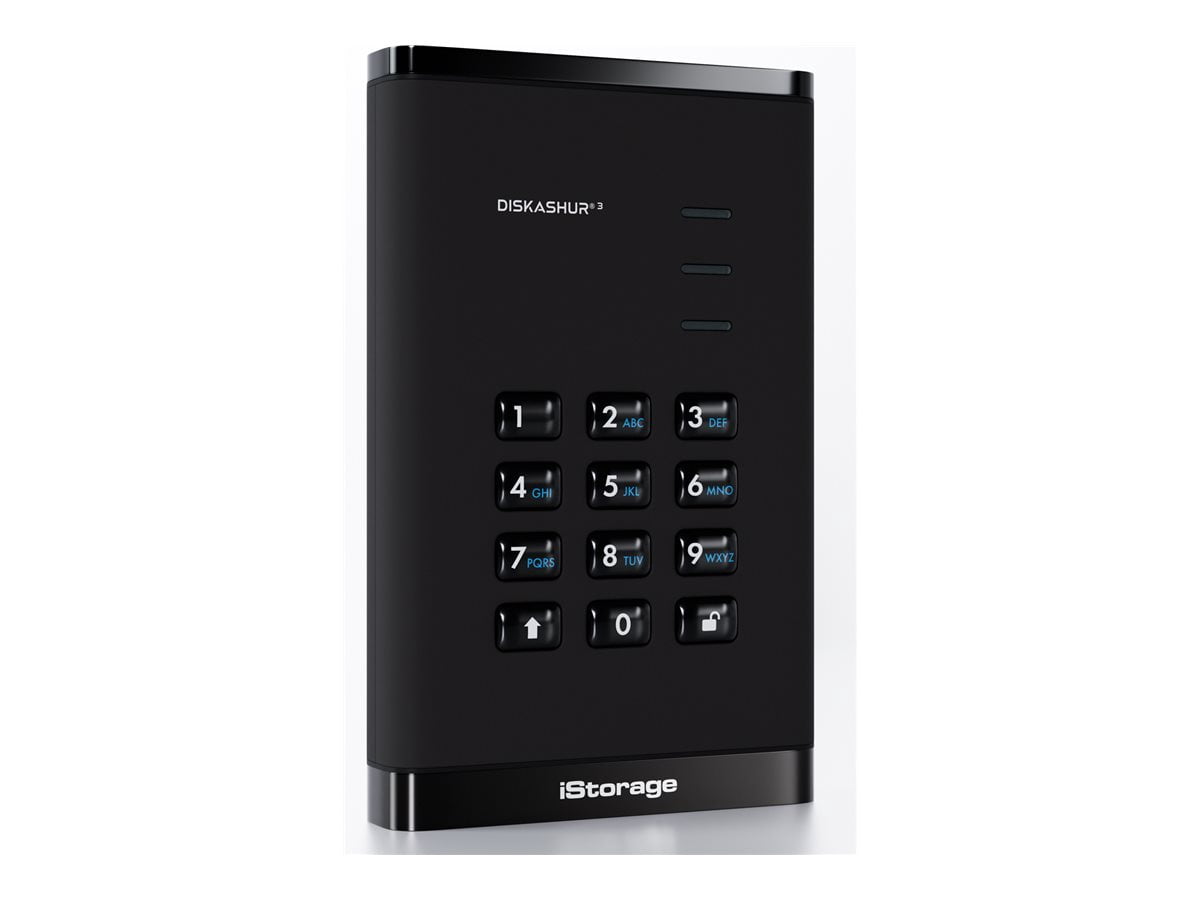 iStorage diskAshur3 4 TB Portable Solid State Drive - 2.5" External ...