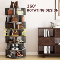 Miniyam 360° Rotating Shoe Rack, 6-Tiers Shoe Rack Organizer for ...