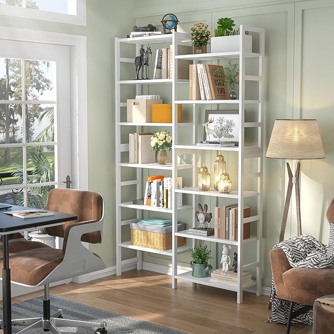 iSunirm Bookcase with Storage Home Decor Closet Organizers Toy Storage ...