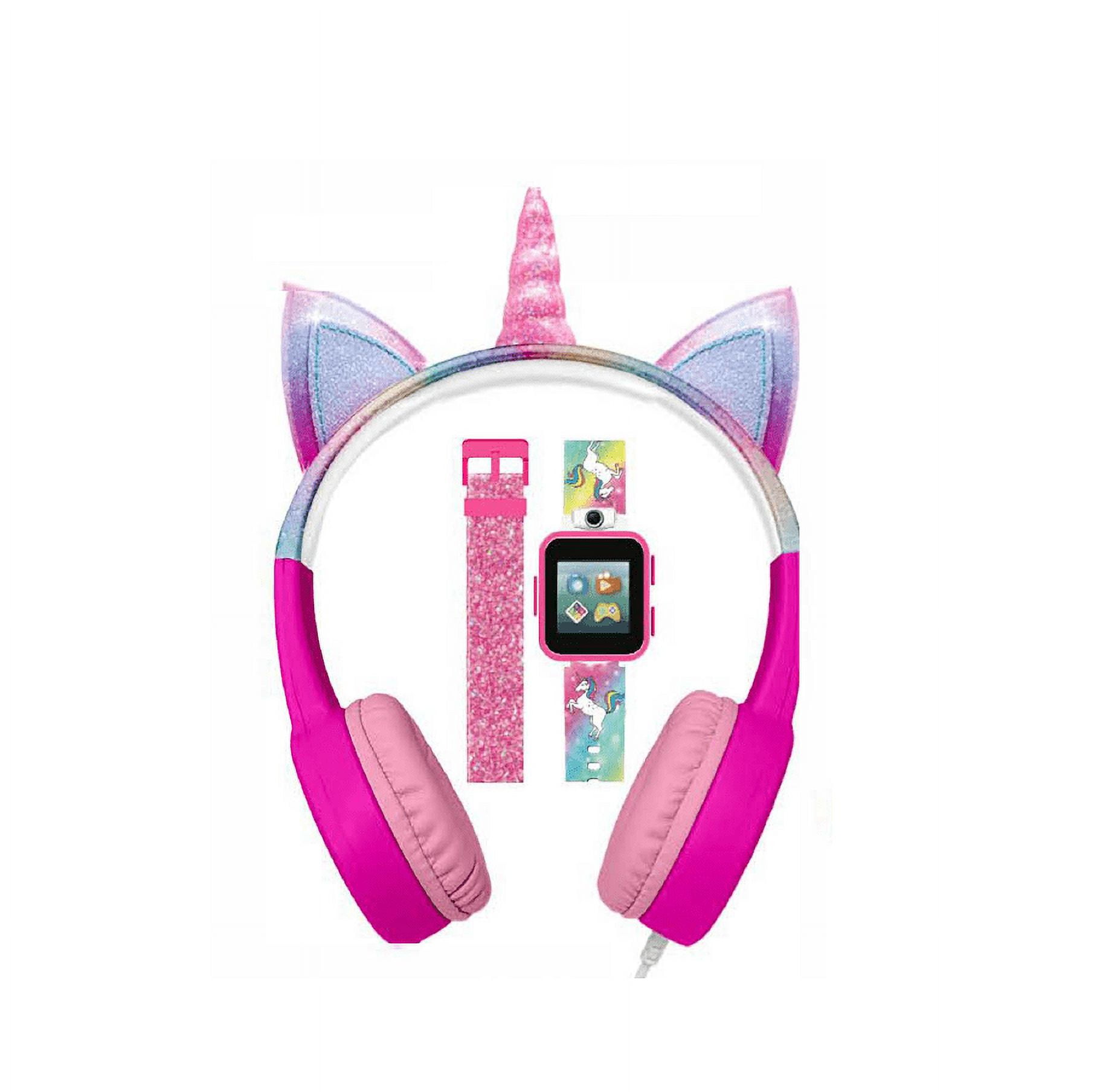 iTECH Jr Kids Smartwatch With Interchangeable Strap & Headphone ...