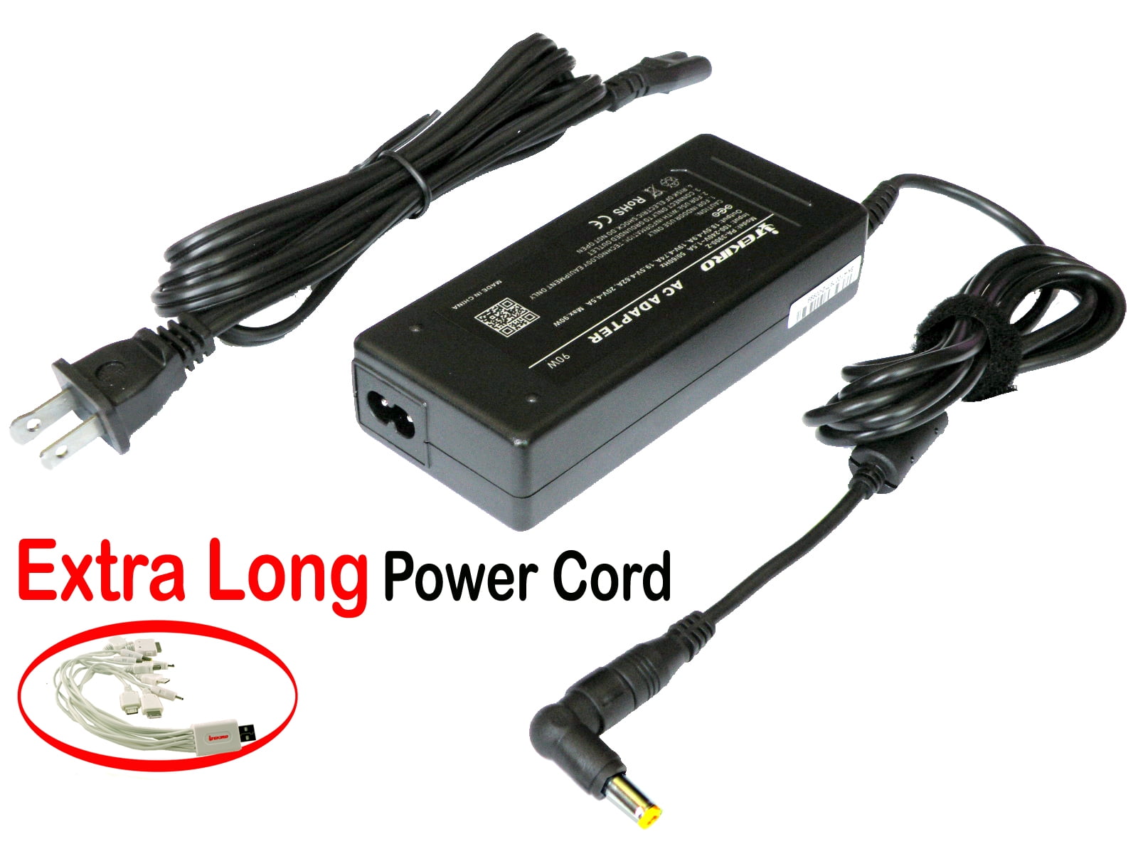 iTEKIRO 90W AC Adapter for Acer Nitro 5 Spin NP515, NP515-51; Spin 5 ...