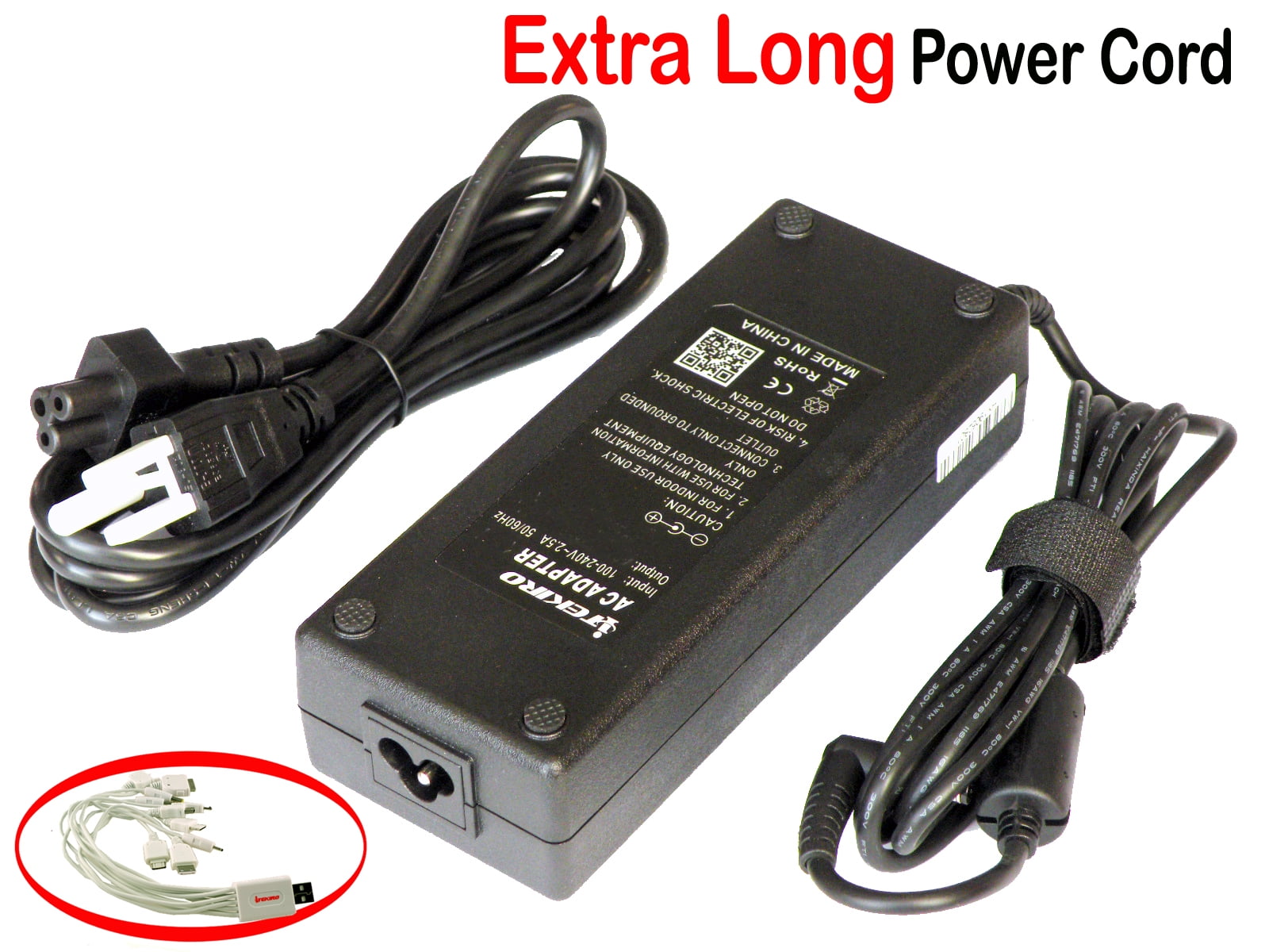 iTEKIRO AC Adapter Charger for EVOO EG-LP10 Gaming Laptop 15.6"; EVOO ...