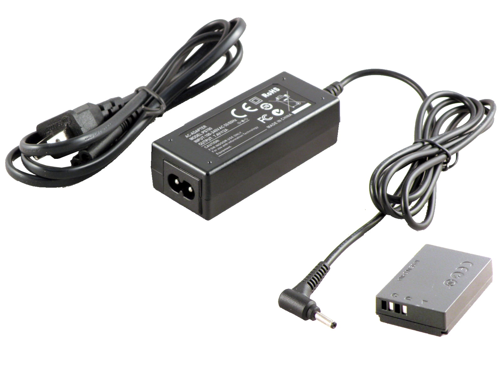 iTEKIRO AC Adapter Kit Power Supply Cord for Canon EOS M, EOS M2, EOS ...