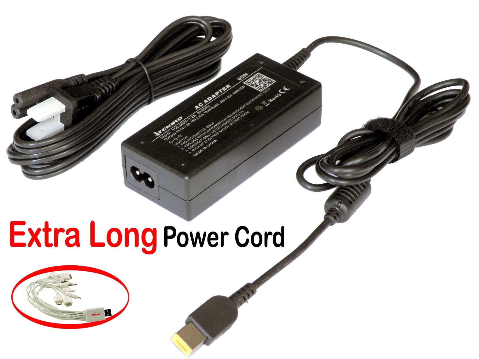 iTEKIRO AC Adapter for Lenovo ThinkBook 13s-IWL 20R9, 14s-IWL 20RM ...