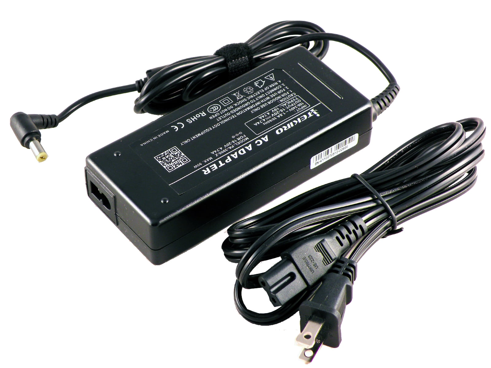 iTEKIRO AC Adapter for Gateway AJ2 AJ6 KAL90 KAYF0 KBYF0 MC73 MC7310u ...