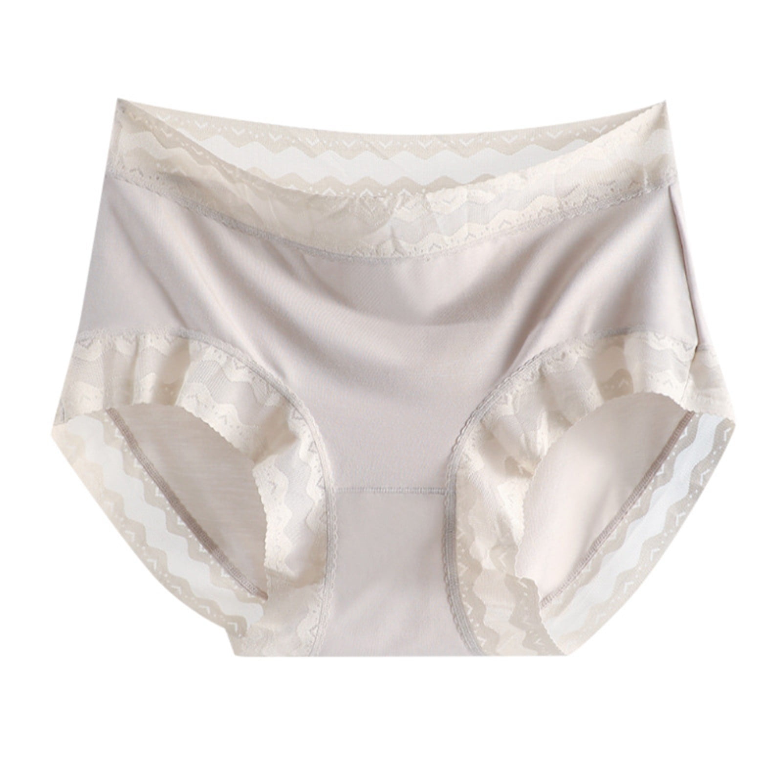 iTNHFP Cotton Underwear for Women Bikini Brief Women Solid Color Lace ...