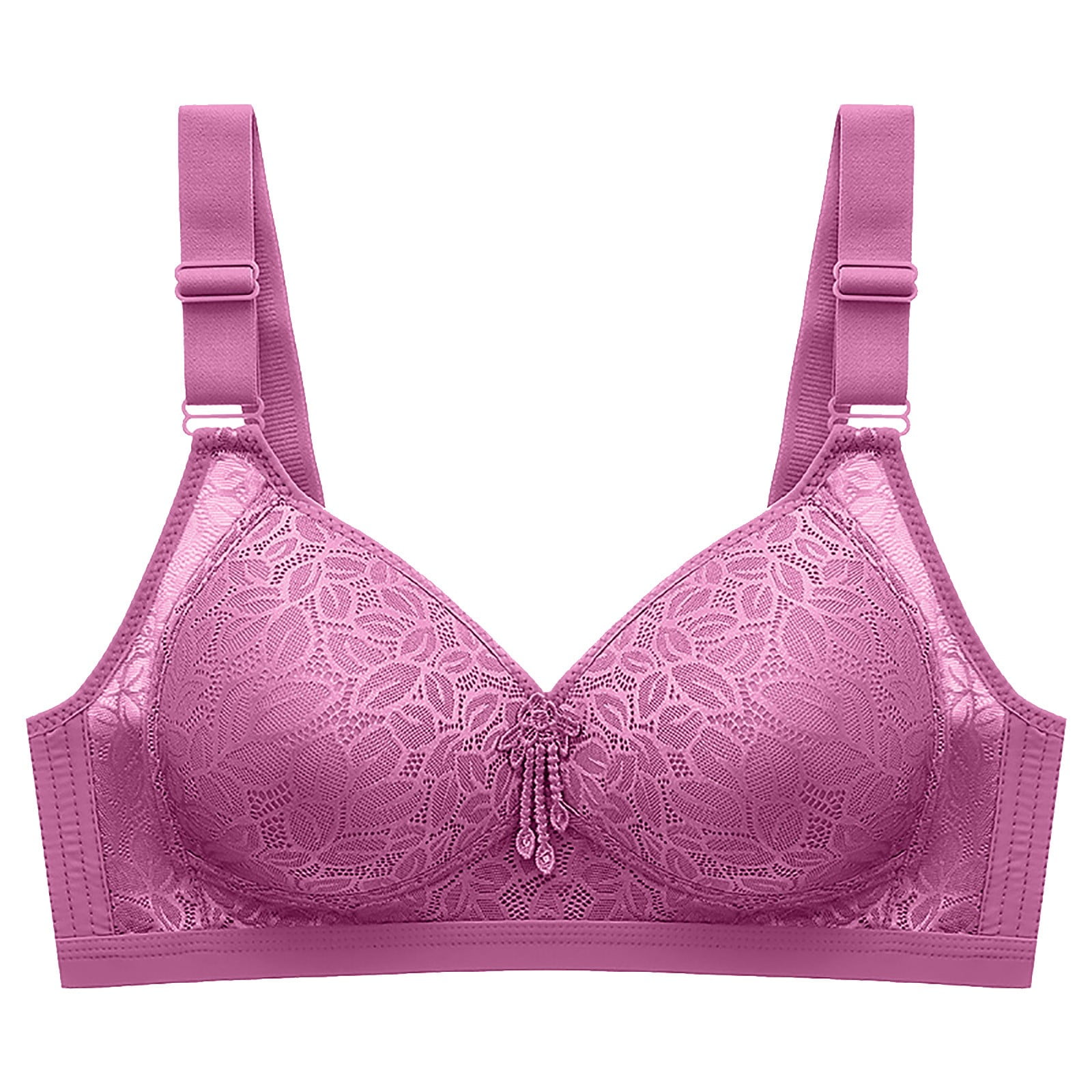 iTNHFP Ladies Bras No Steel Ring Thin Women Bra Vintage Pattern ...