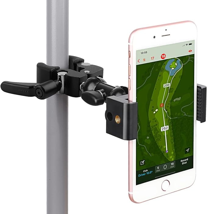 iTODOS Cell Phone Holder Mount Clip for Golf Cart,Wheelchair Walker ... iTODOS Cell Phone Holder Mount Clip for Golf Cart,Wheelchair Walker ...