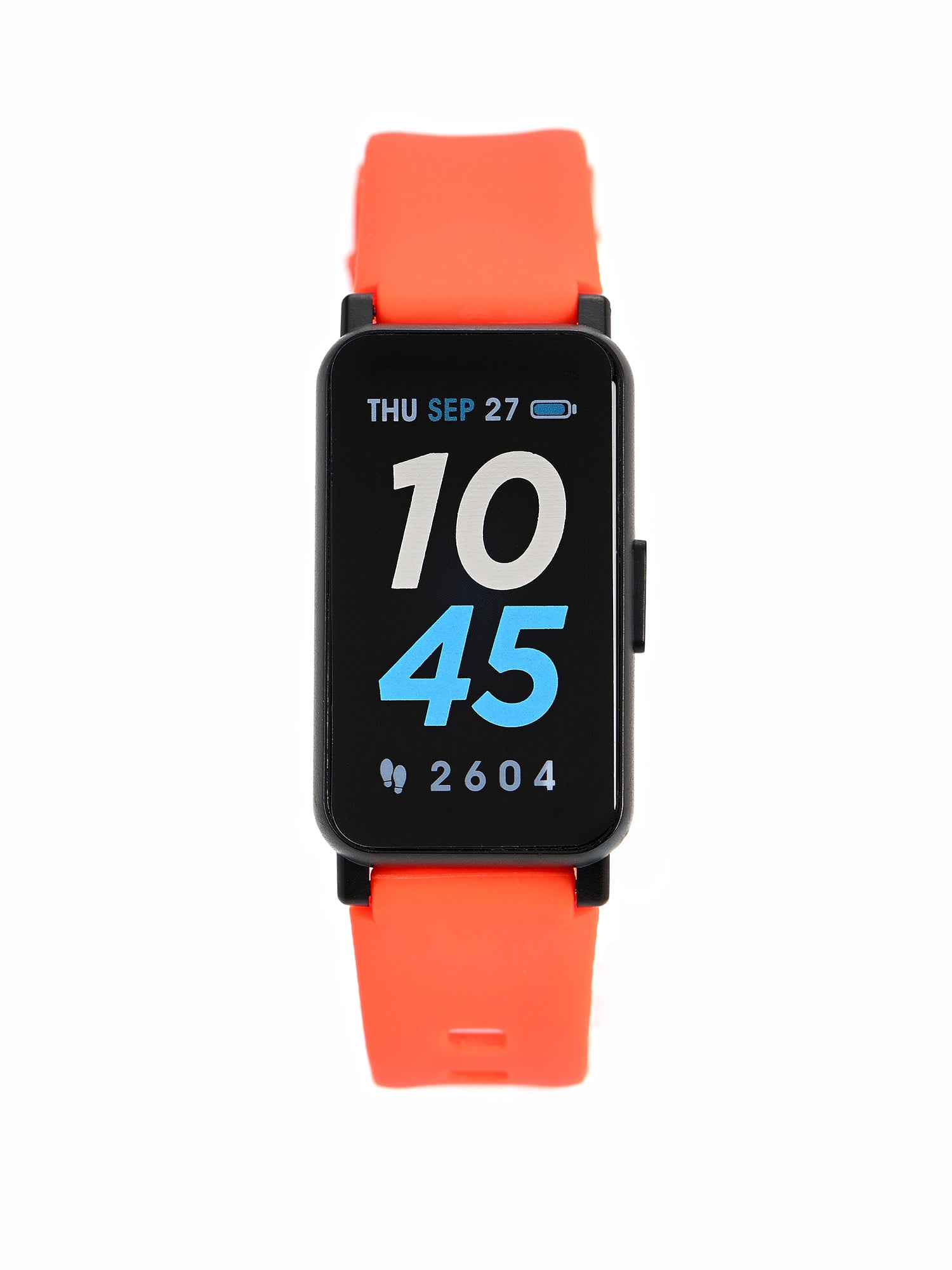 iTech Active 3 Smartwatch Fitness Tracker Coral, Silicon Strap ...