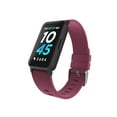 iTech Active 3 Unisex Adult Smartwatch Fitness Tracker, Merlot ...