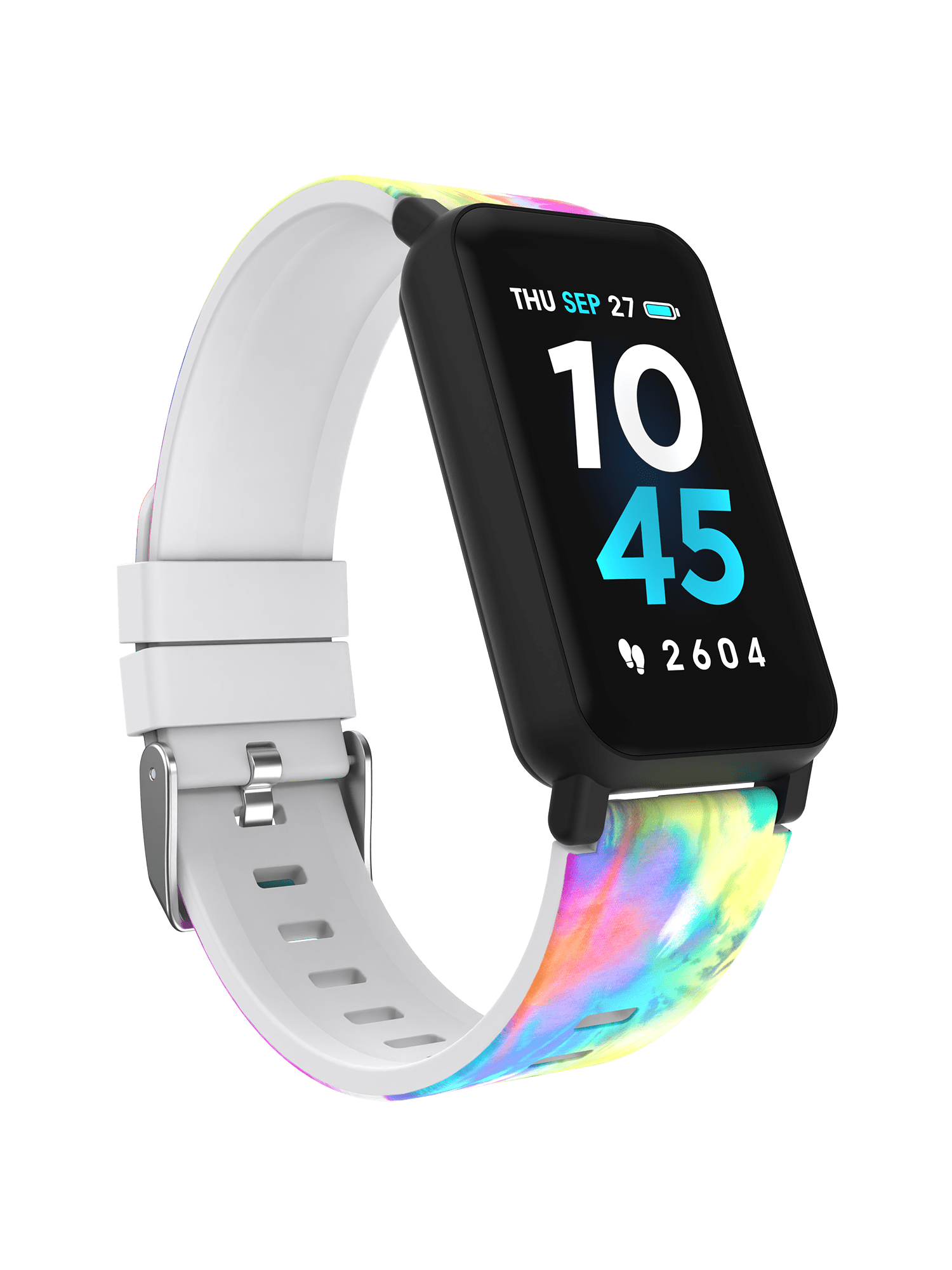 iTech Active 3 Unisex Adult Smartwatch Fitness Tracker, Tie Dye ...