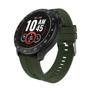 iTech Fusion Unisex Smart Watch & Fitness Tracker Black Case & Black ...