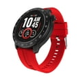 iTech Bold 3 Unisex Adult Smart Watch, Red, Silicone Strap - Walmart.com