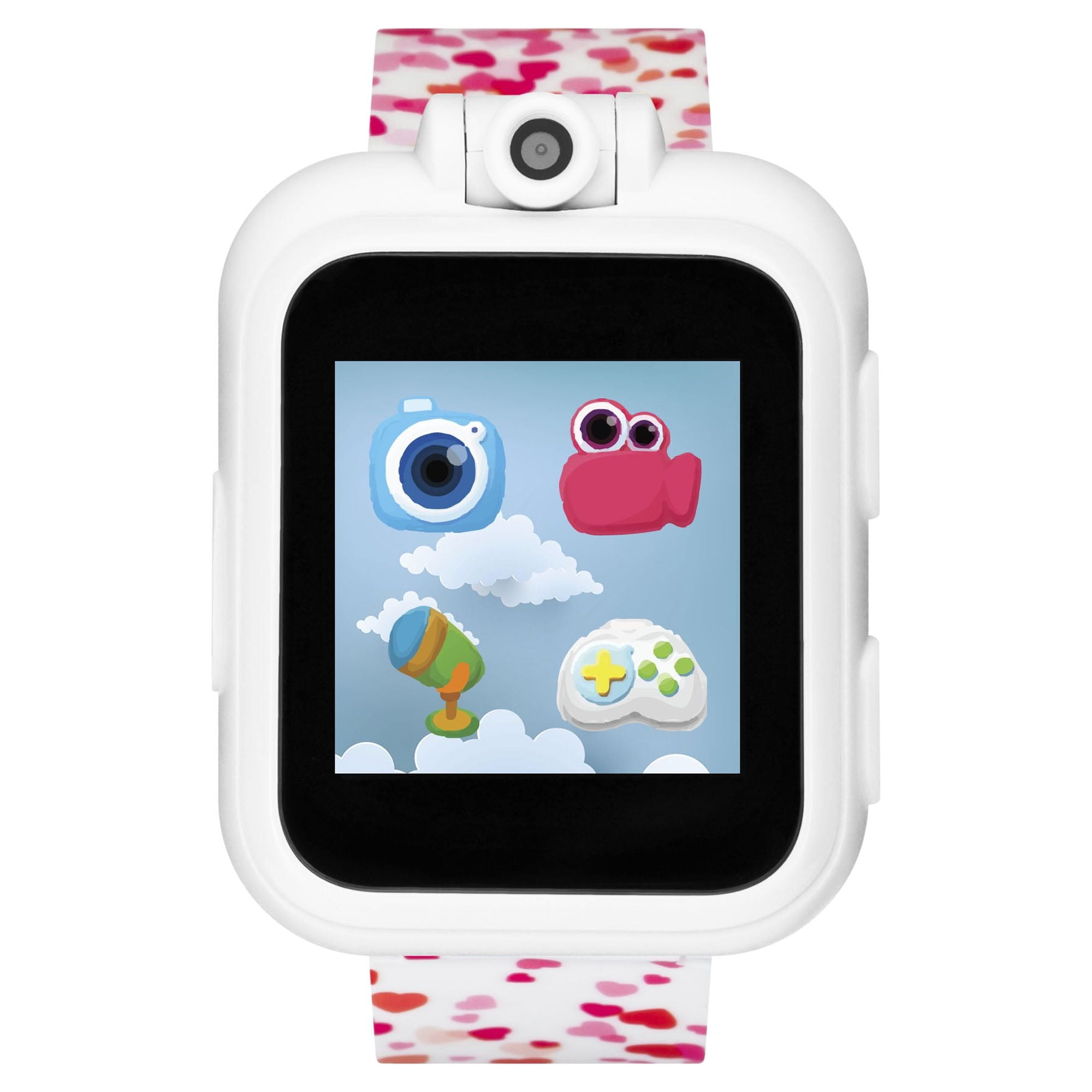 iTech Junior White with Heart Print Kids Smart Watch ITE13593W06A-WPT ...