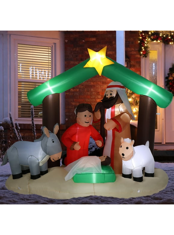 Nativity Inflatables in Nativity Scenes - Walmart.com